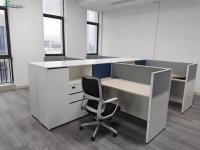 China Aluminum Alloy Glass Panel Screen Partition Work Position for and Stylish Office Environment for sale