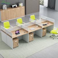 China Aluminum Alloy Glass Panel Screen Partition Work Position for and Stylish Office Environment for sale