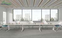 China 4 Compartments Open Space Office Workstation Perfect for Home Office Efficiency for sale