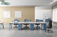 China 2 Shelves Open Space Workstation of Office for Collaborative Spaces for sale