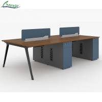 China Productive Work Environment Open Space Office Workstation with 2 Shelves and 2 Drawers for sale