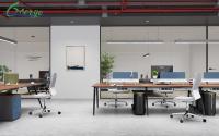 China Productive Work Environment Open Space Office Workstation with 2 Shelves and 2 Drawers for sale