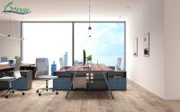 China Productive Work Environment Open Space Office Workstation with 2 Shelves and 2 Drawers for sale