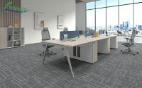 China Productive Work Environment Open Space Office Workstation with 2 Shelves and 2 Drawers for sale