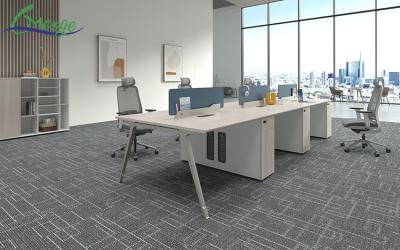 China Productive Work Environment Open Space Office Workstation with 2 Shelves and 2 Drawers for sale