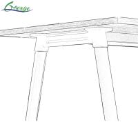 China Streamlined Organization Space Office Workstation of Open with 4 Compartments for sale
