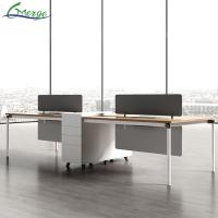 China Customizable Open Space Office Workstation with Lockable Drawers and 2 Drawer Options for sale
