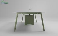 China Modern Design Style and Lockable Drawers Open Space Office Workstation with 4 Compartments for sale
