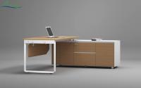 China 2 Drawers 4 Compartments Open Space Office Workstation for Work in Open Office Environment for sale