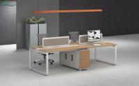 China 2 Drawers 4 Compartments Open Space Office Workstation for Work in Open Office Environment for sale