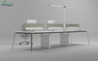 China Upgrade Your Workspace with Open Space Office Workstation 2 Drawers and Customizable Options for sale