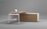 China Space Office Workstation of Open Lockable Drawers and 4 Compartments for Professional Workstations for sale