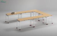 China Space Office Workstation of Open Lockable Drawers and 4 Compartments for Professional Workstations for sale