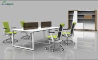 China 4 Compartments Open Space Workstation of Office Perfect for Your Home Office Setup for sale