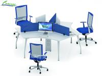 China Upgrade Your Office Space with Modern Design Style Office Workstation Of Open Space and Cable Management for sale