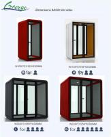 China Modular Assembly Method Sound-Blocking Workspace Phone Booth Acoustic Foam for Distraction-Free Work for sale