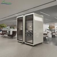 China Modular Assembly Method Sound-Blocking Workspace Phone Booth Acoustic Foam for Distraction-Free Work for sale