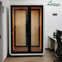 China Create a Productive Environment with Easy Installation Soundproof Phone Booths for Offices Built-in Fan and LED Lighting for sale
