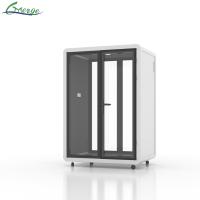 China Create a Productive Environment with Easy Installation Soundproof Phone Booths for Offices Built-in Fan and LED Lighting for sale