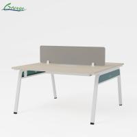 China 1200-1400L*1200-1600W*750H Mm Open Space Office Workstation with Modern Design and Adjustable Shelves for sale