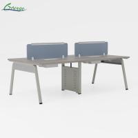 China Upgrade Your Workspace with Office Workstation Of Open Space 2400-2800L*1200-1400W*750H mm and Flexible Shelf Choices for sale