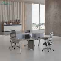 China Upgrade Your Workspace with Office Workstation Of Open Space 2400-2800L*1200-1400W*750H mm and Flexible Shelf Choices for sale