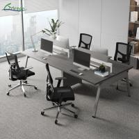 China Upgrade Your Workspace with Office Workstation Of Open Space 2400-2800L*1200-1400W*750H mm and Flexible Shelf Choices for sale