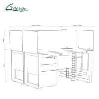 China Office Furniture and Options for Assembly Required Open Space Office Workstation in High Demand for sale