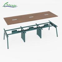 China Conference Desk Office Conference Table with Capacity Options in Rectangular Design for sale