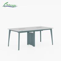 China Transform Your Conference Desk with 4 Player Capacity Arcade Air Hockey Table and Adjustable Difficulty Options for sale