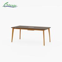 China Modern Office Conference Table Rectangular Shape and Durable Material for Successful Meetings for sale