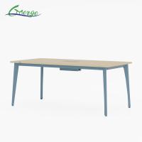 China Modern Office Conference Table Rectangular Shape and Durable Material for Successful Meetings for sale