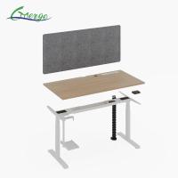 China Modern Work Office Desk with Cable Management Uplift Standing Desk 355 Lbs Weight Capacity Modern Style for sale