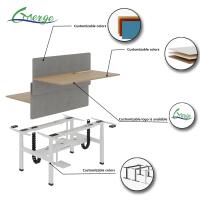 China Effortlessly Switch Between Sitting and Standing with Uplift Electric Sit-Stand Desk 4 Memory Presets Optional Colors for sale