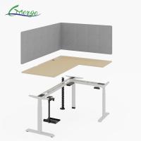 China Modernize Your Workspace with Uplift Power Lift Standing Desk 355 Lbs Weight Capacity for sale