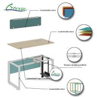 China Transform Your Workspace with Our Customizable Office Space Open Workstation and Drawers for sale