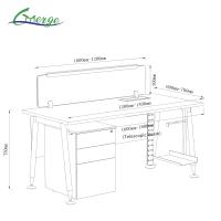 China Wooden Open Space Workstation of Office The Ultimate Solution for Your Office Furniture Needs for sale