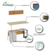 China Wooden Open Space Workstation of Office The Ultimate Solution for Your Office Furniture Needs for sale