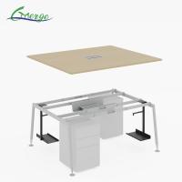 China Wood Open Space Office Workstation Lockable Drawers and Customizable Options for Business Needs for sale