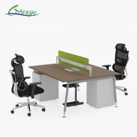 China Wood Open Space Office Workstation Lockable Drawers and Customizable Options for Business Needs for sale