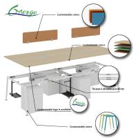 China Office Workstation Of Open Space Enhance Your Office with Multiple Shelf Options and Furniture for sale