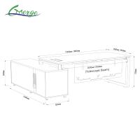 China Create a Professional and Organized Workspace with Commercial Manager Office Desk for sale
