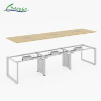China Rectangular Industrial Design Style Office Conference Table for Professional Office Space for sale