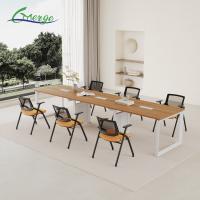China Rectangular Industrial Design Style Office Conference Table for Professional Office Space for sale