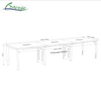 China Sleek And Professional Office Conference Table High Capacity Scratch-resistant Surface Durability for sale