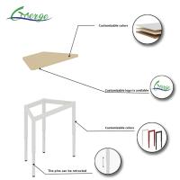 China Customized Size Uplift Standing Desk with 4 Memory Presets and Assemble Video Assistance for sale