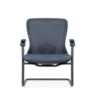 China Foshan Factory Office Visitor Chair Non Swivel Mid Back Ergonomic Cheap Conference Meeting Room Chairs for sale