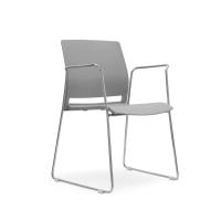 China New Products Office Meeting Conference Room Training Waiting Chair Office Furniture Modern Stackable Plastic Chair for sale