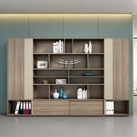 China Wooden Office Filing Cabinets with Locks Bookcases and Storage Cabinets for Office Boss Background Partition Storage Furniture for sale