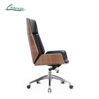 China Ergonomic Office Furniture High Back Leather Pu Executive Office Chair Swivel Feature Traditional Computer Table Office Desk for sale